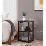 Ivy Bronx Flare - Side Table With Charging Station And Color Changing Temps, Night Stand With ...